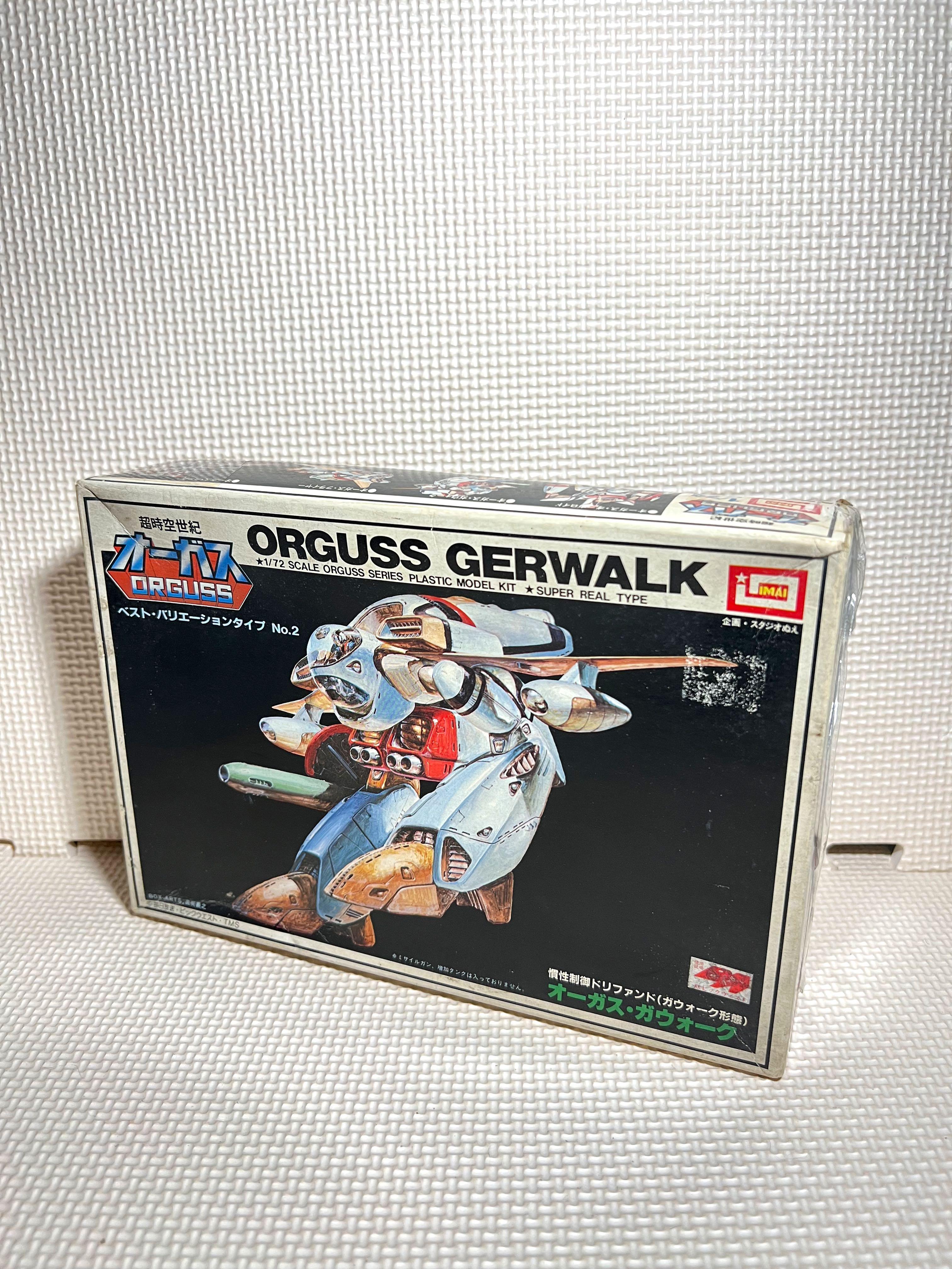 絕版 超時空世紀 模型 IMAI 金井科學 Orguss Gerwalk 1:72, 興趣及遊戲, 玩具 & 遊戲類 - Carousell