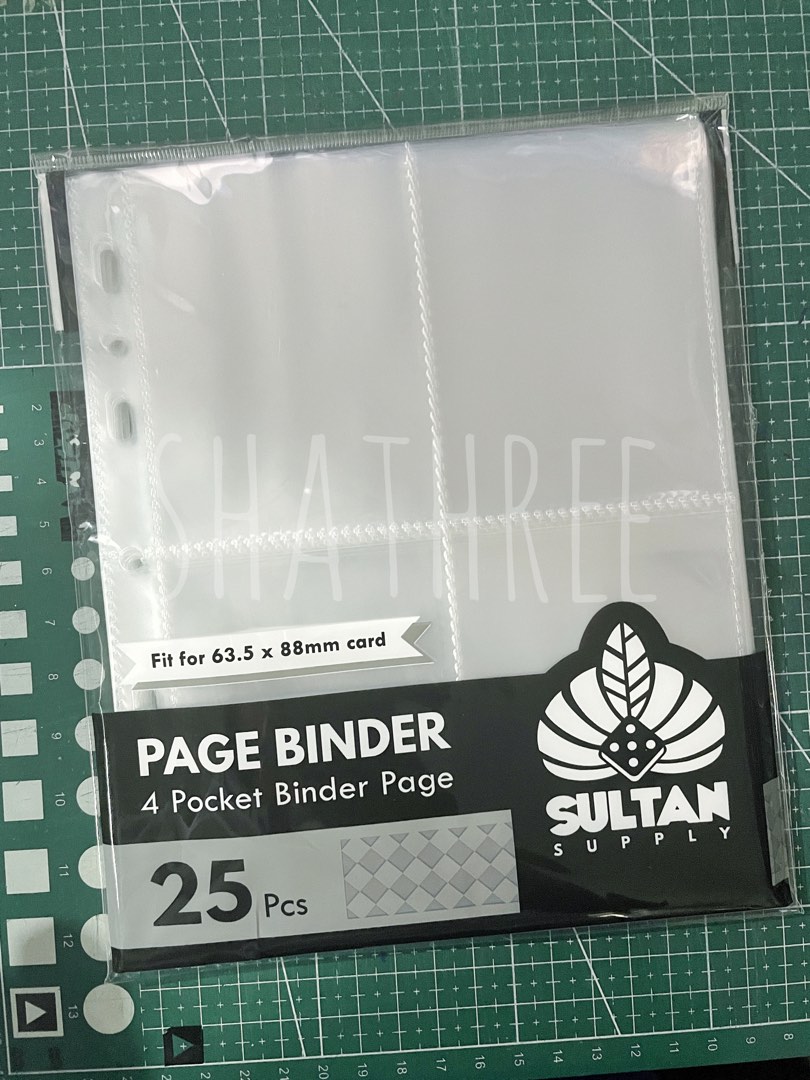 A5 Binder Sleeves (Sultan), Hobbies & Toys, Stationary & Craft ...