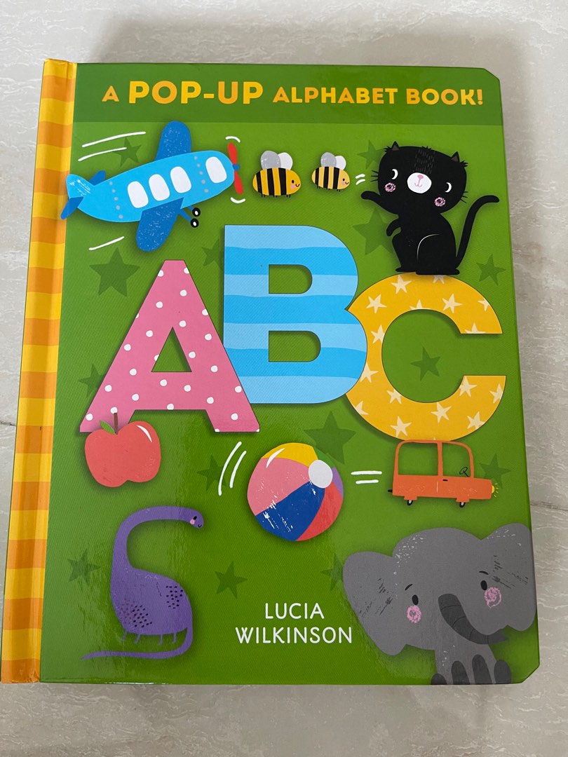 ABC alphabet pop up book, Hobbies & Toys, Books & Magazines, Children's ...