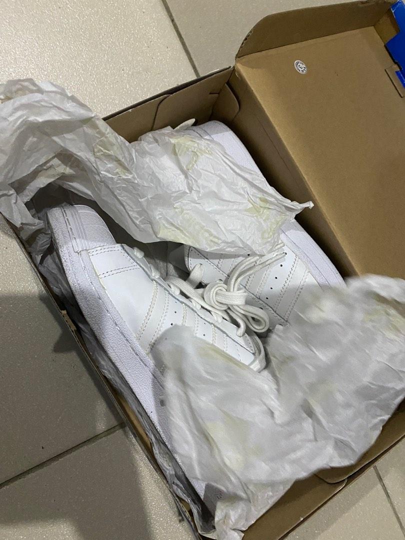 ADIDAS Superstar Triple White, Women's Fashion, Footwear, Sneakers on ...