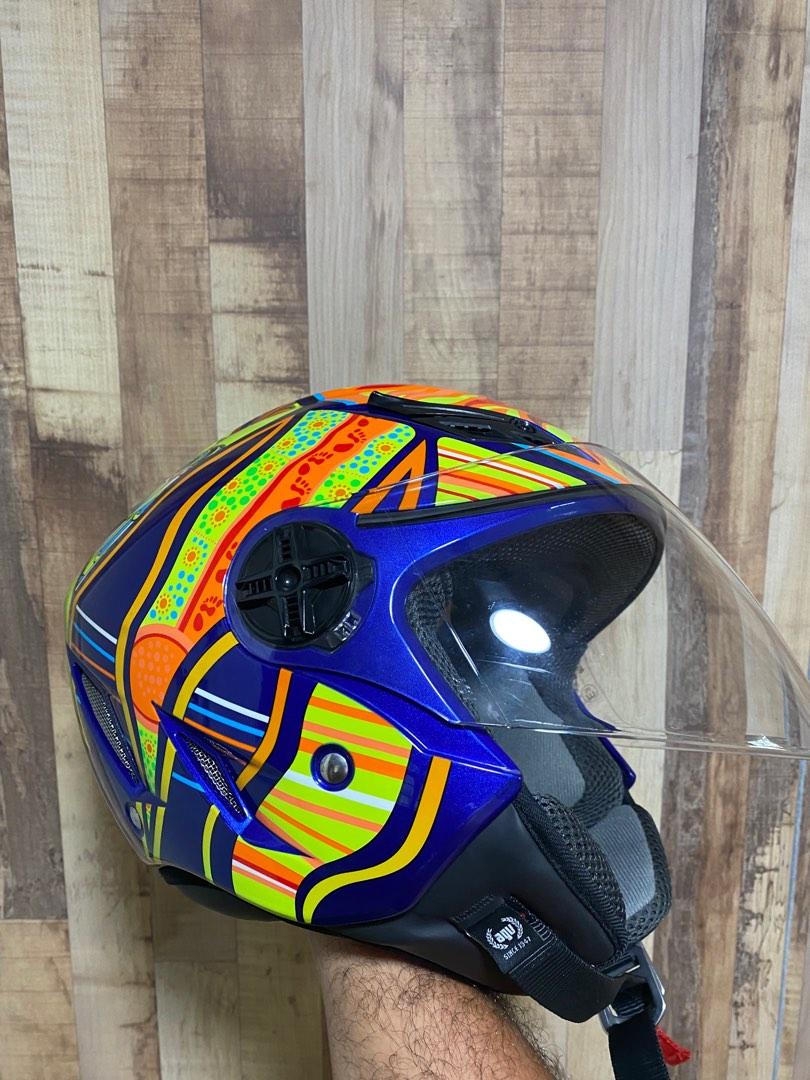 AGV Blade 5 Continents, Motorcycles, Motorcycle Apparel on Carousell