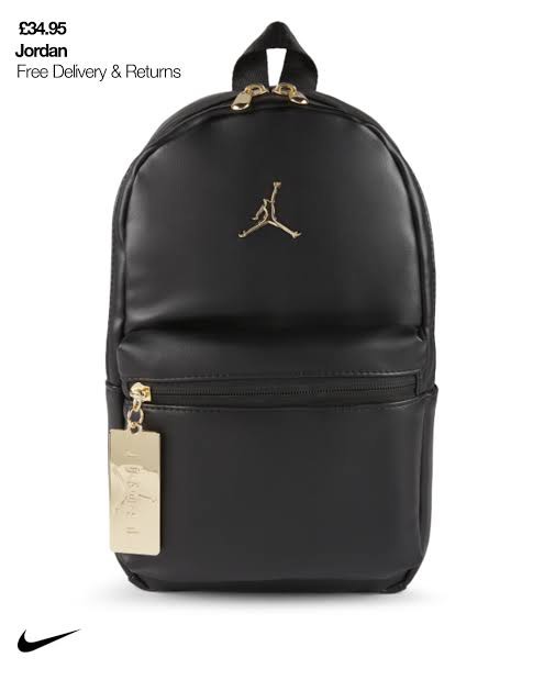 Air Jordan small backpack, Women's Fashion, Bags & Wallets, Backpacks ...