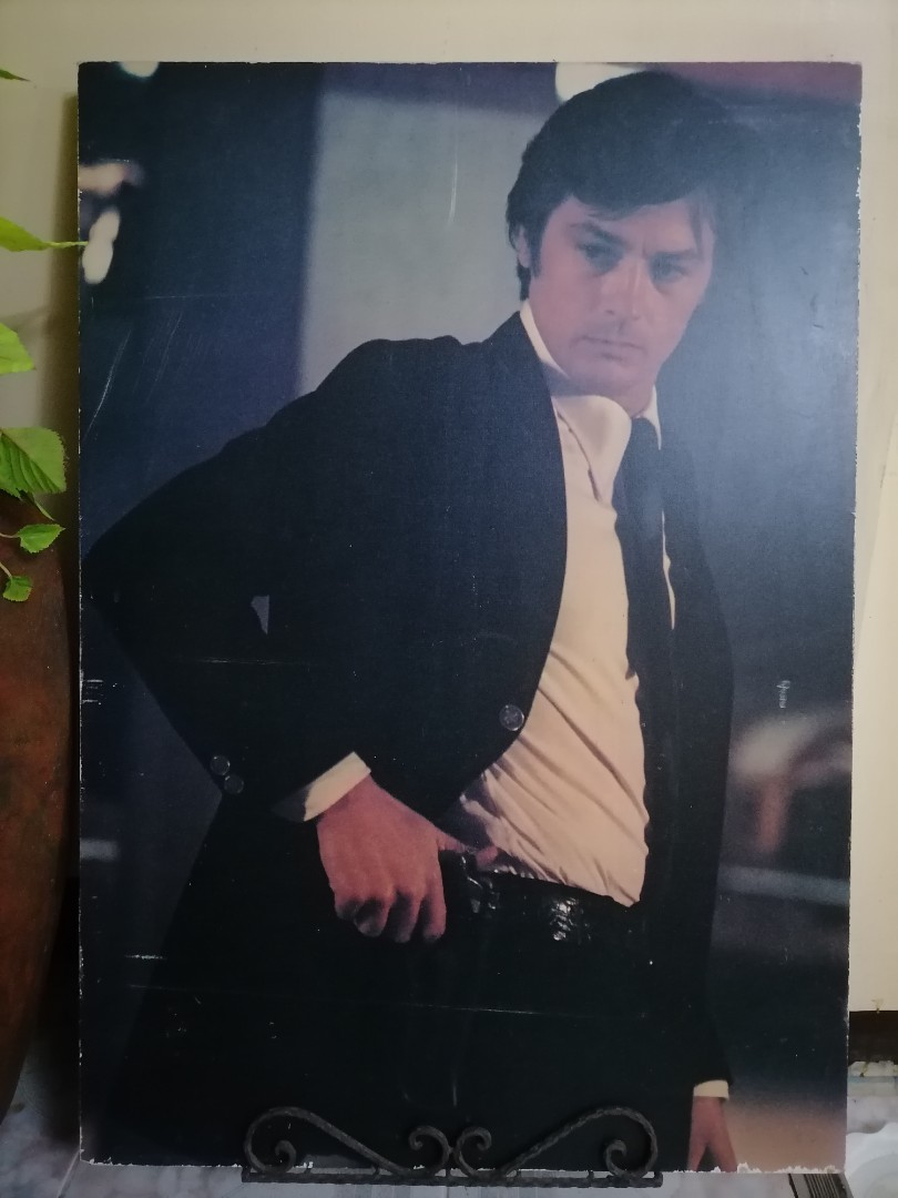 Alain Delon Poster, Furniture & Home Living, Home Decor, Wall Decor on ...