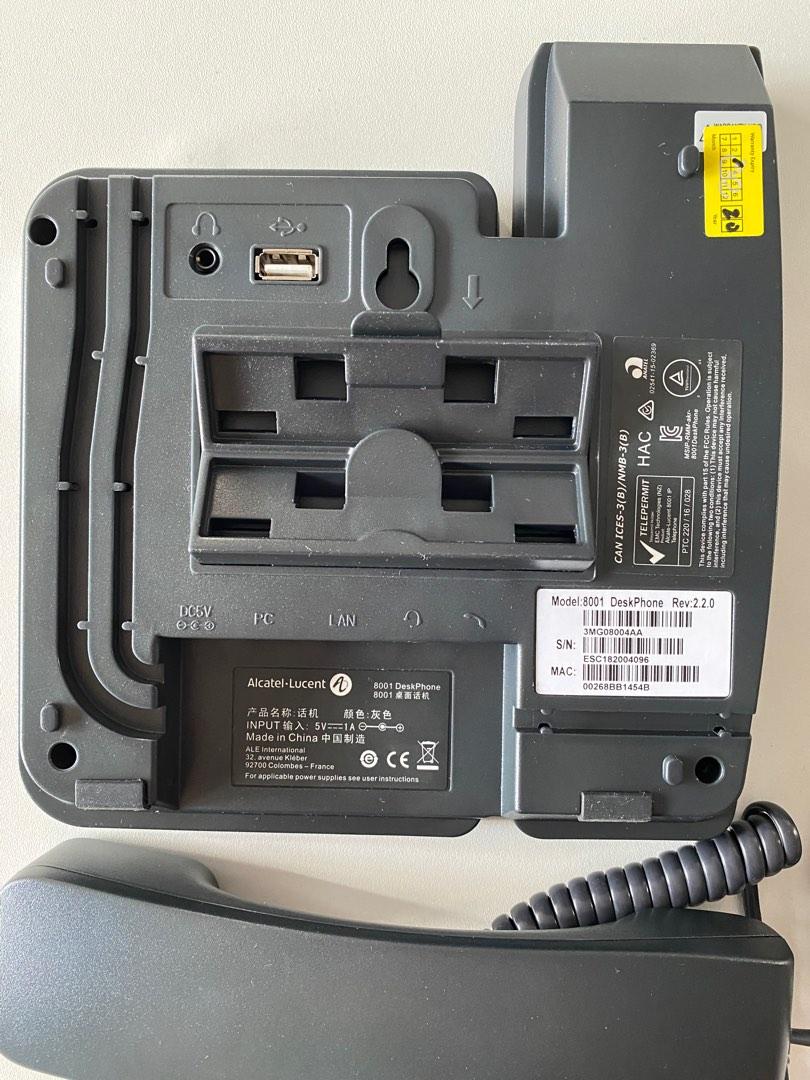 Alcatel Lucent 8001 Deskphone, Computers & Tech, Office & Business Technology on Carousell