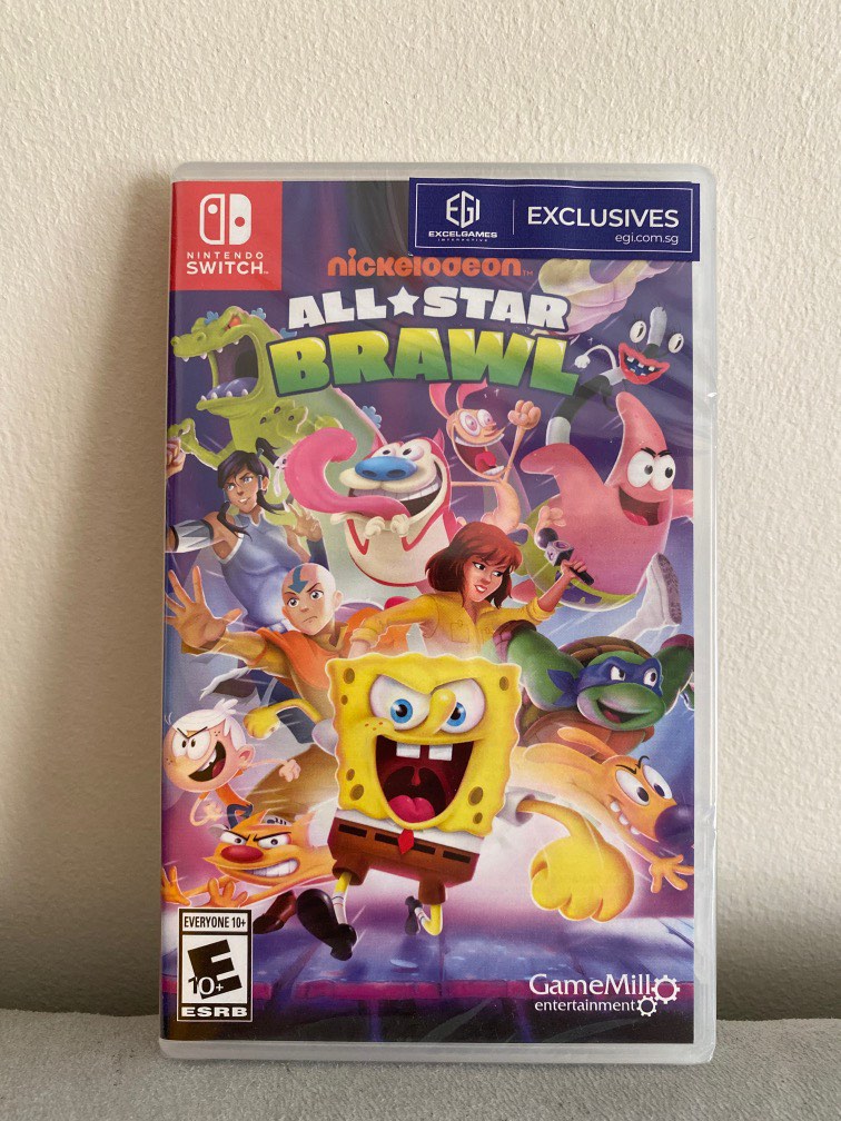 [BRAND NEW] Nickelodeon *All Star Brawl* Nintendo Switch Game, Video ...