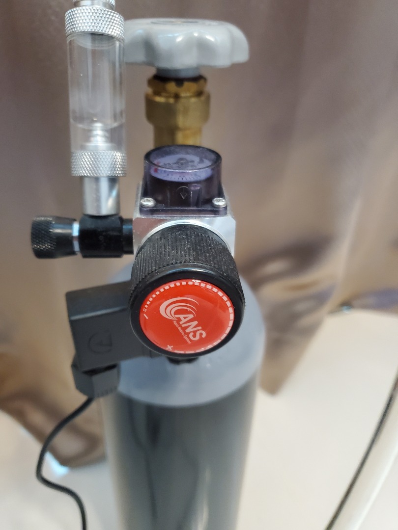 ANS CO2 PRO II CO2 regulator compact with 2L CO2, Pet Supplies, Homes & Other Pet Accessories on ...