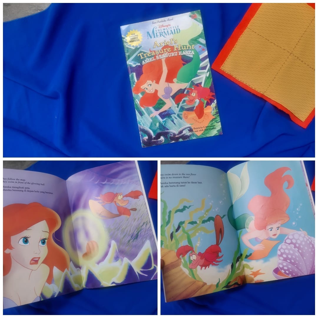 Ariels Treasure Hunt Ariel Berburu Harta Dwibahasa Seri Pustaka Awal ...