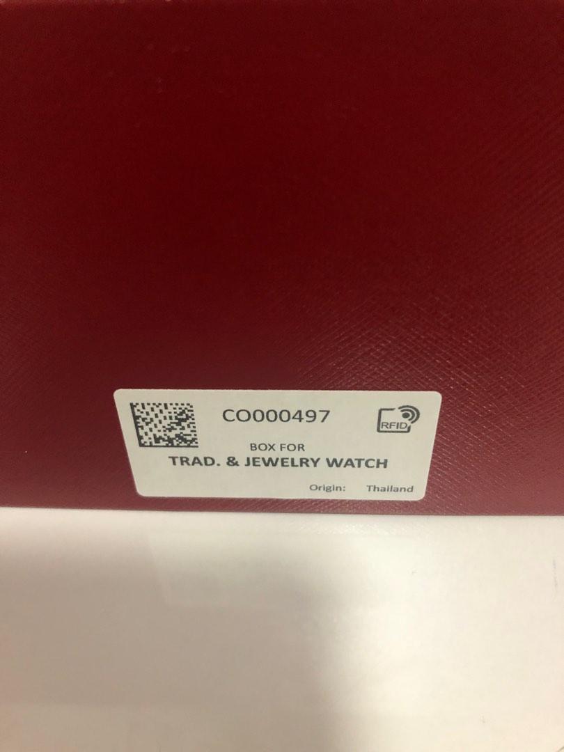 AUTHENTIC Cartier [got receipt and warranty card], Luxury, Watches on ...