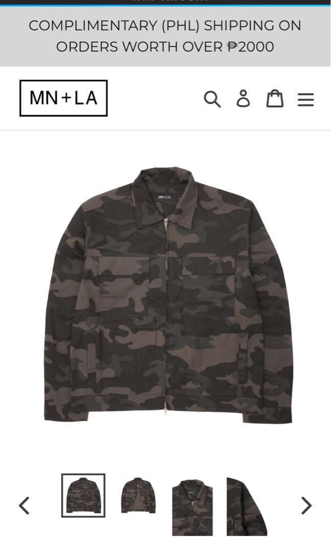 AUTHENTIC MN+LA JUNGLE CAMO ZIP TRUCKER JACKET TYPE II, Men's Fashion ...