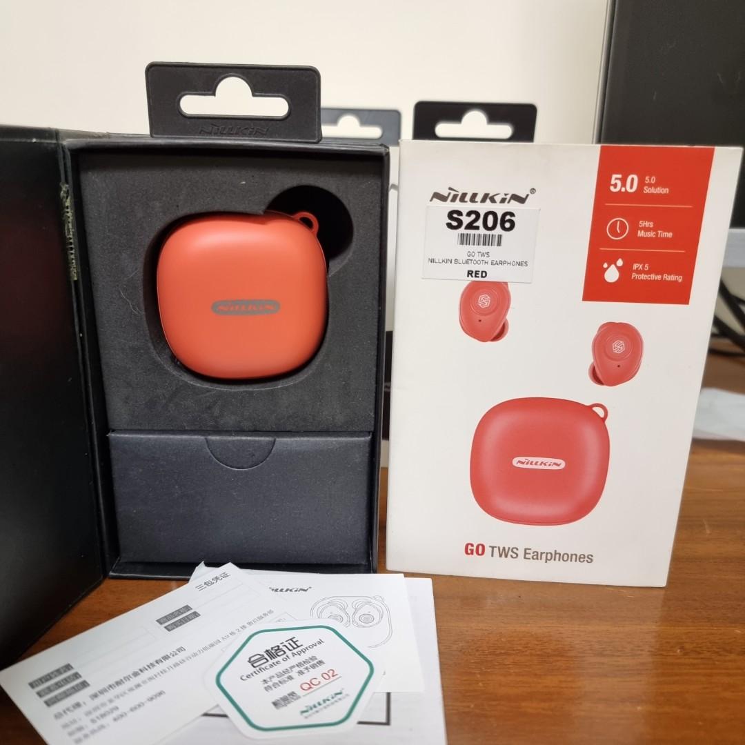 Authentic Nillkin Go TWS Earbuds True Wireless Bluetooth 5.0 Earphones ...
