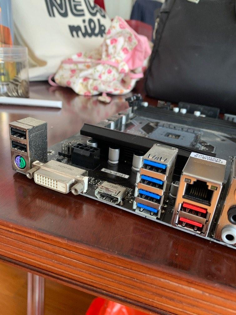 B450 Adrus M Motherboard, Computers & Tech, Parts & Accessories ...