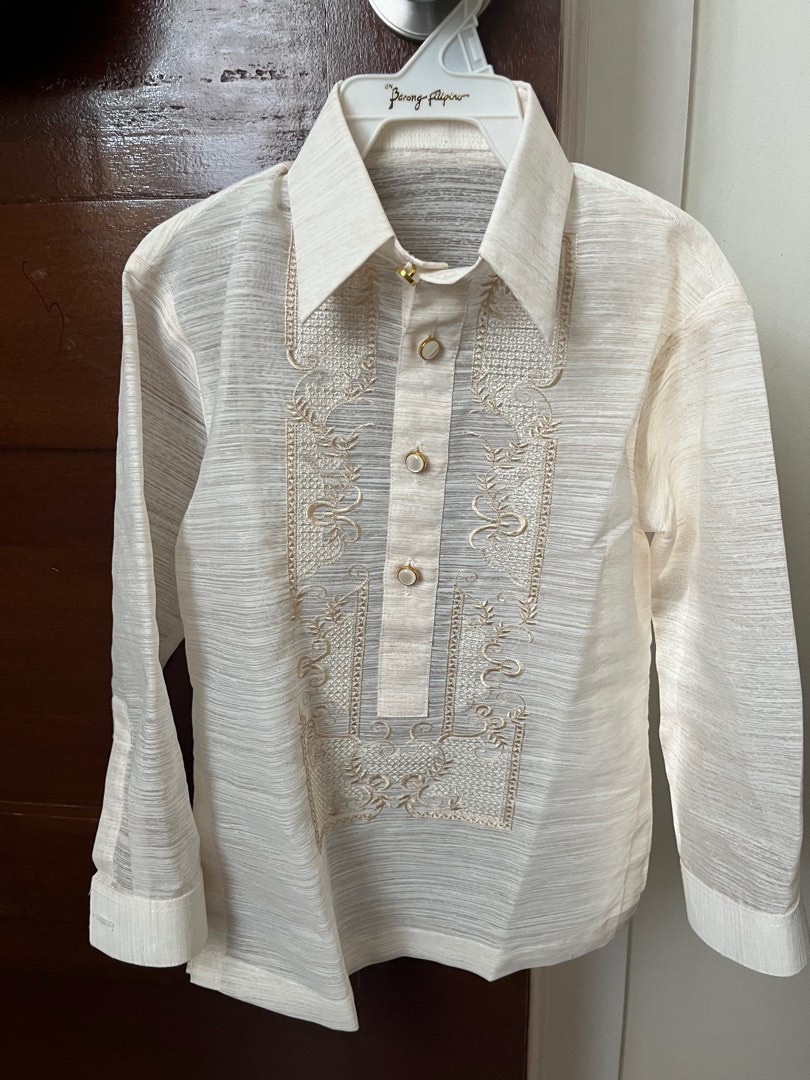 Barong Tagalog for Kid, Babies & Kids, Babies & Kids Fashion on Carousell
