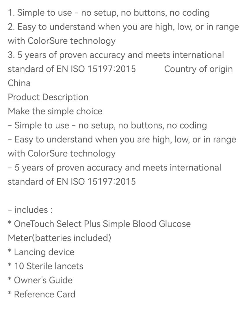 Blood Glucose Monitoring System, Health & Nutrition, Medical Supplies & Tools on Carousell