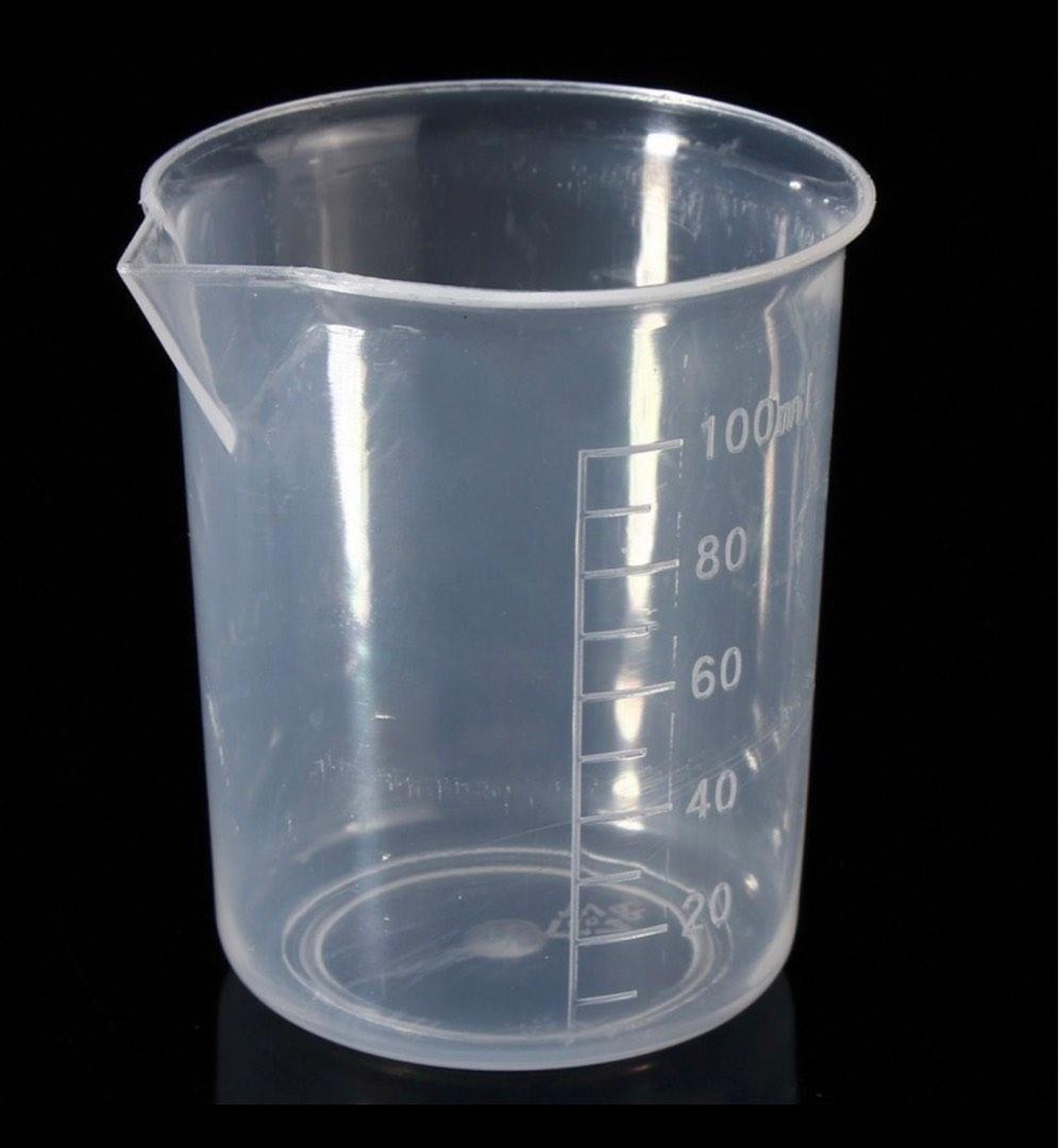 BN Brand New 100ml Plastic Calibrated Measuring Cup Jug, Furniture ...