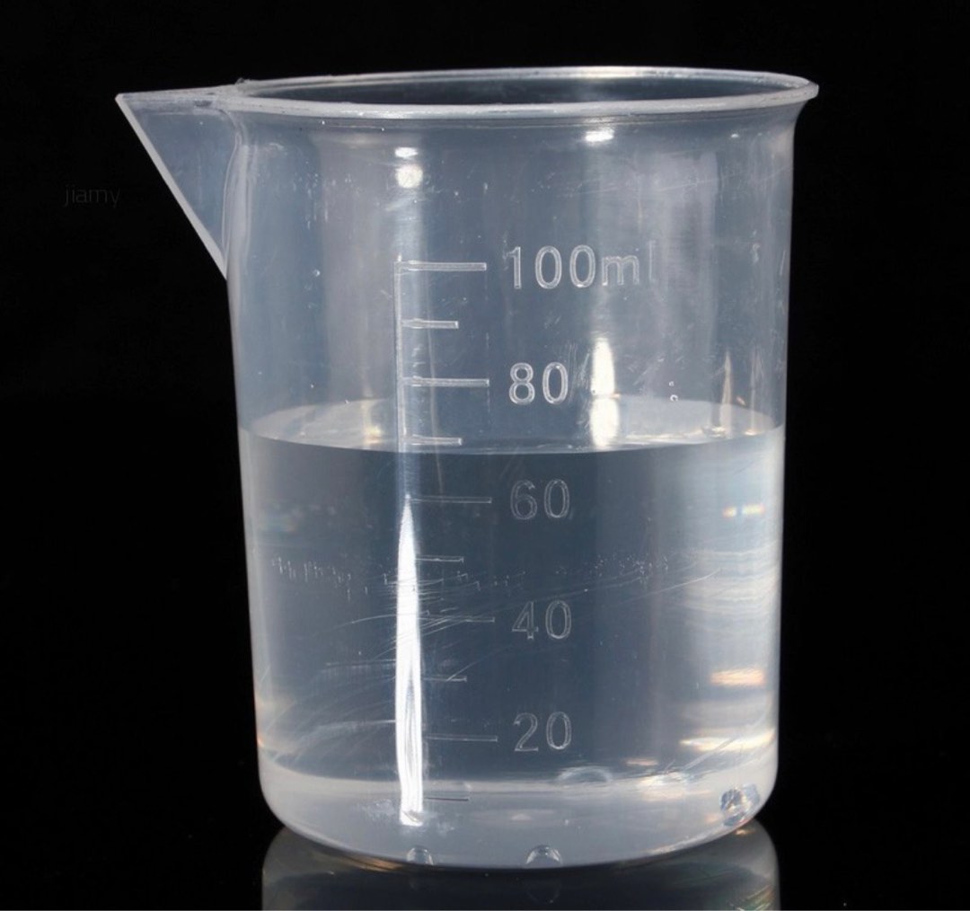 BN Brand New 100ml Plastic Calibrated Measuring Cup Jug, Furniture ...
