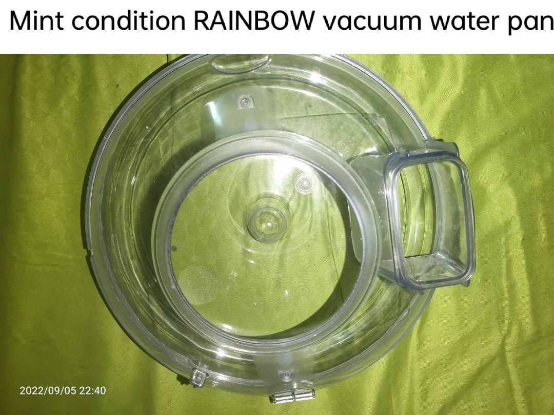 BN Rainbow vacuum water pan, Furniture & Home Living, Cleaning ...