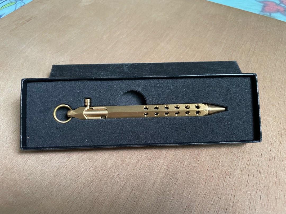 Brass Hexagonal Bolt Pen, Sports Equipment, Hiking & Camping on Carousell