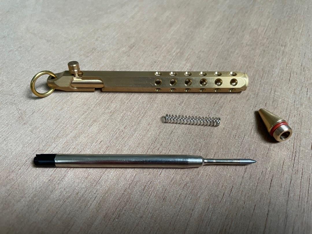 Brass Hexagonal Bolt Pen, Sports Equipment, Hiking & Camping on Carousell