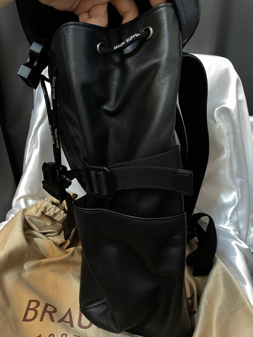Braun Buffel Leather Backpack, Men's Fashion, Bags, Backpacks on Carousell