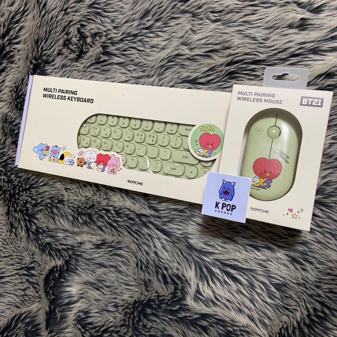 [ONHAND] BT21 MY LITTLE BUDDY KEYBOARD & MOUSE, Hobbies & Toys ...