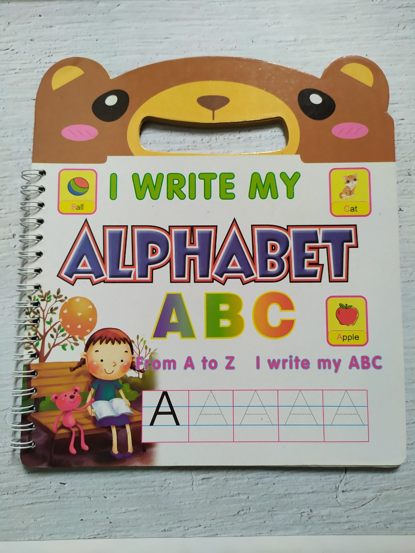 Buku " I write my alphabet ABC ", Buku & Alat Tulis, Buku Anak-Anak di ...