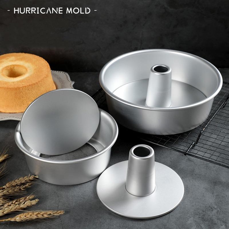 Cake Mould 6/8 inch Round Chiffon Cake Tin Set Non Stick Spring Form ...