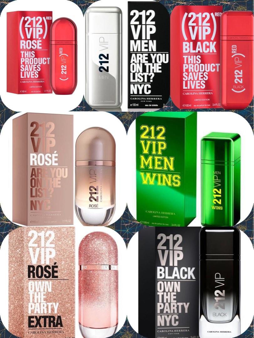 Carolina Herrera 212 Perfume Collection, Beauty & Personal Care ...