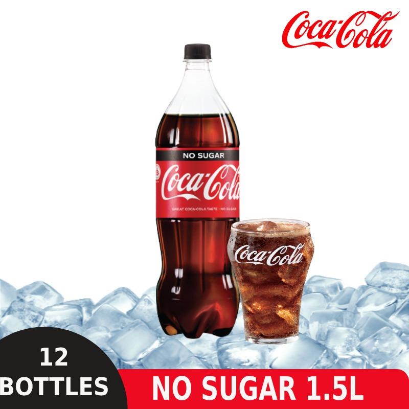 [Carton Sales] Assorted COCA-COLA COKE Drinks 1500ml x 12bottles, Food ...