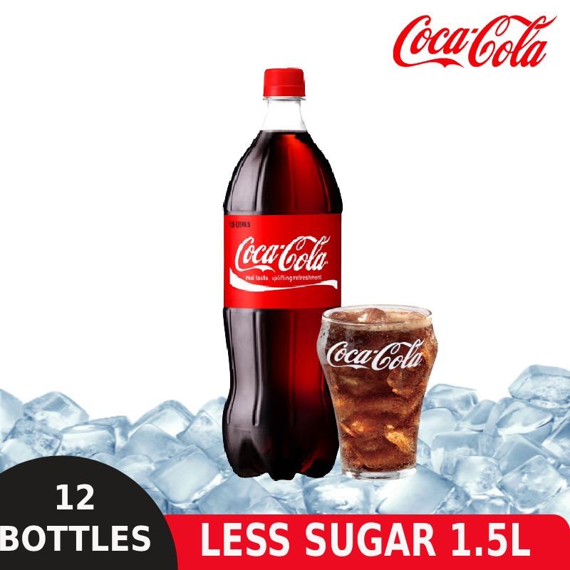 [Carton Sales] Assorted COCA-COLA COKE Drinks 1500ml x 12bottles, Food ...