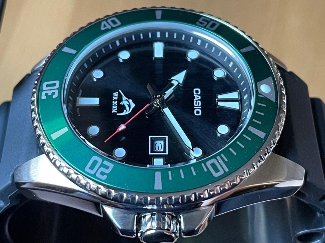 Casio 200m diver watch MDV-106 not Seiko shock, 男裝, 手錶及配件, 手錶 - Carousell