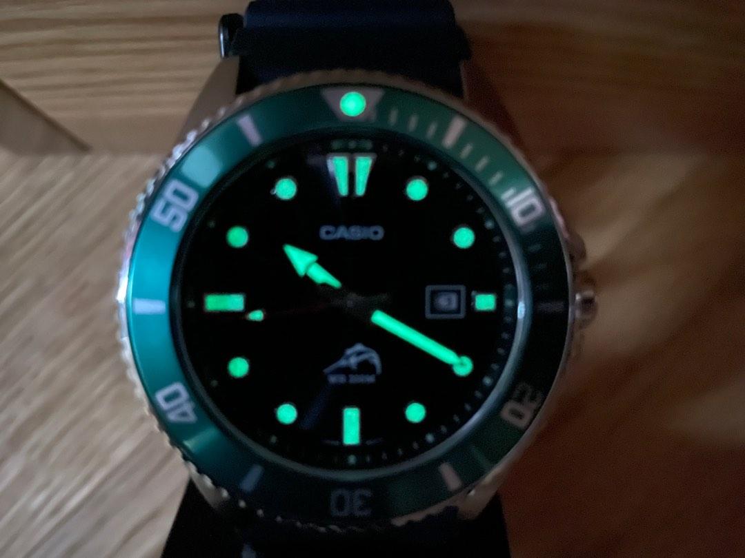 Casio 200m diver watch MDV-106 not Seiko shock, 男裝, 手錶及配件, 手錶 - Carousell
