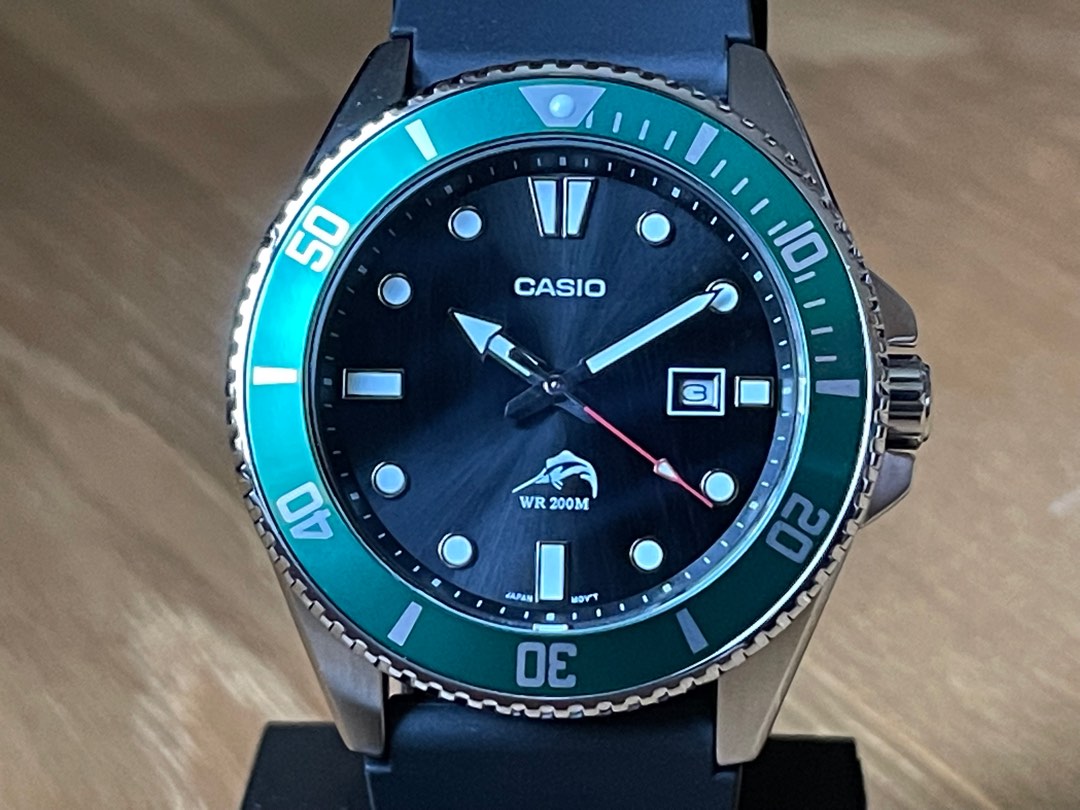 Casio 200m diver watch MDV-106 not Seiko shock, 男裝, 手錶及配件, 手錶 - Carousell