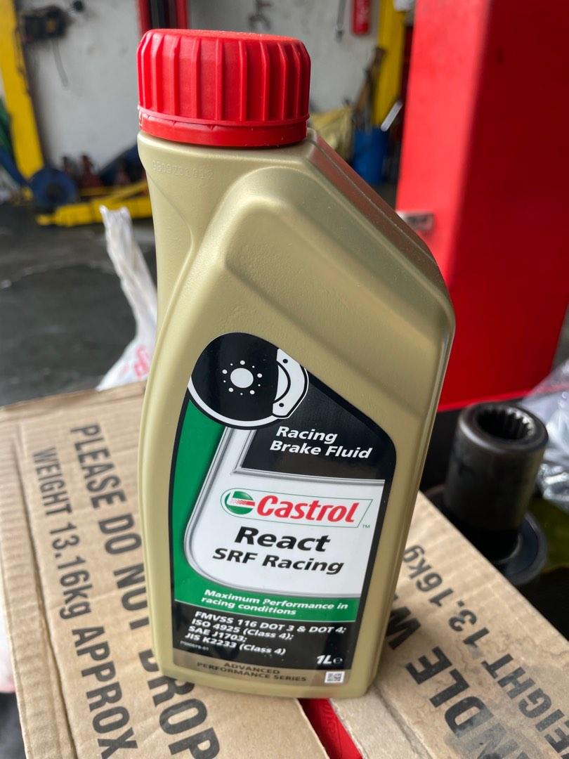Castrol SRF Racing Brake fluid, Car Accessories, Accessories on Carousell