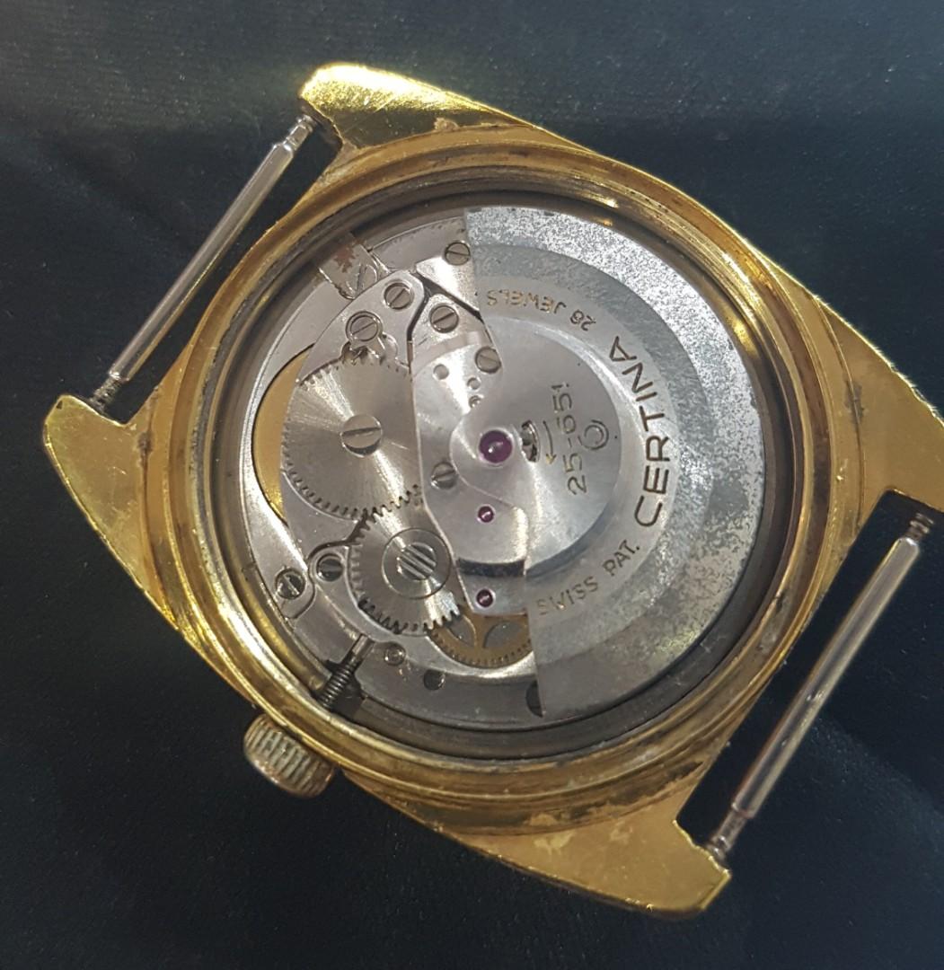CERTINA WATERKING 275 VINTAGE WATCH SWISS MADE MECHANICAL WATCH, Men's Fashion, Watches ...