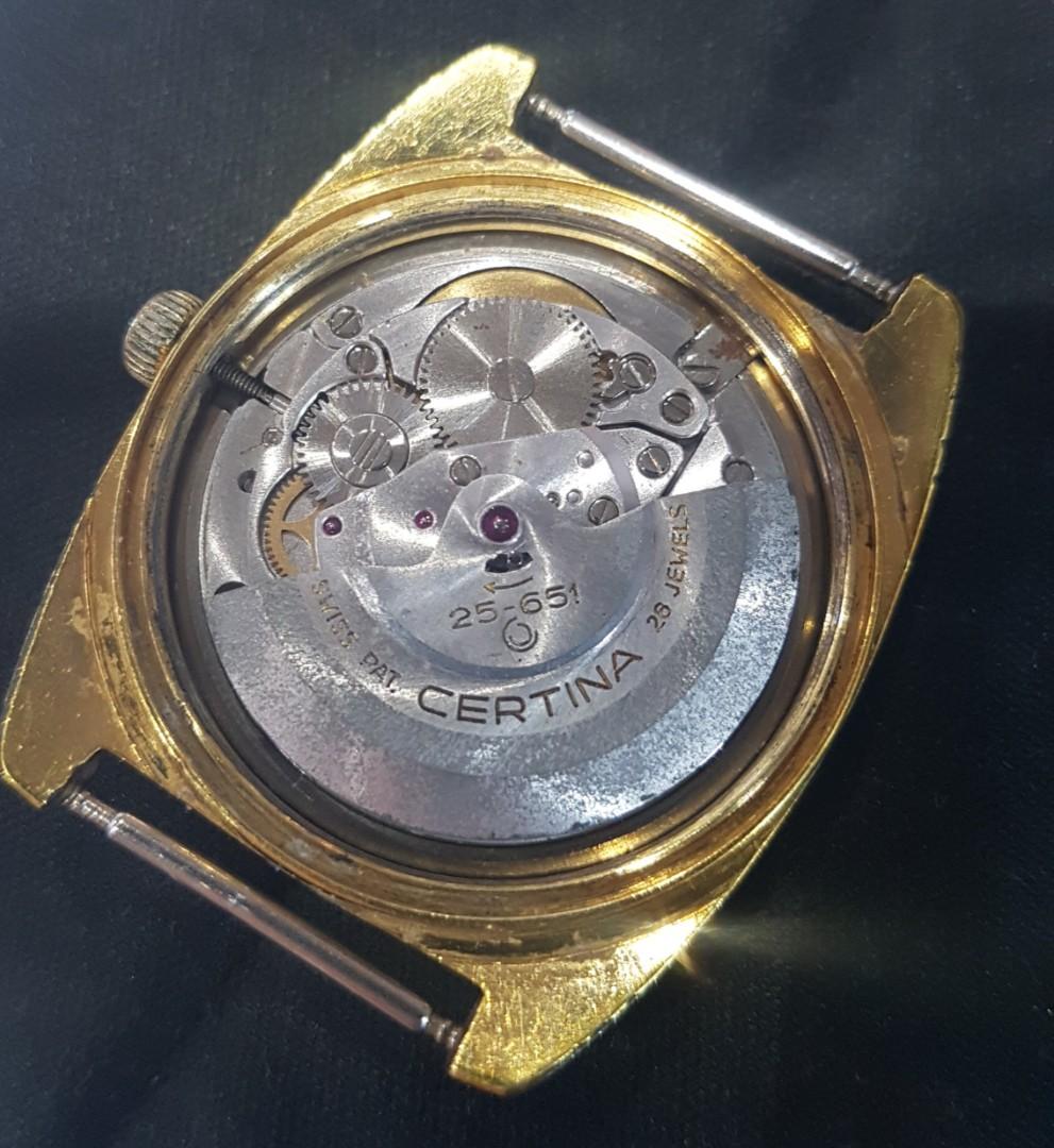 CERTINA WATERKING 275 VINTAGE WATCH SWISS MADE MECHANICAL WATCH, Men's Fashion, Watches ...