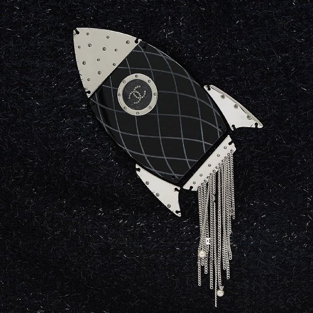 Chanel Rocket Tweed Bag, Luxury, Bags & Wallets on Carousell