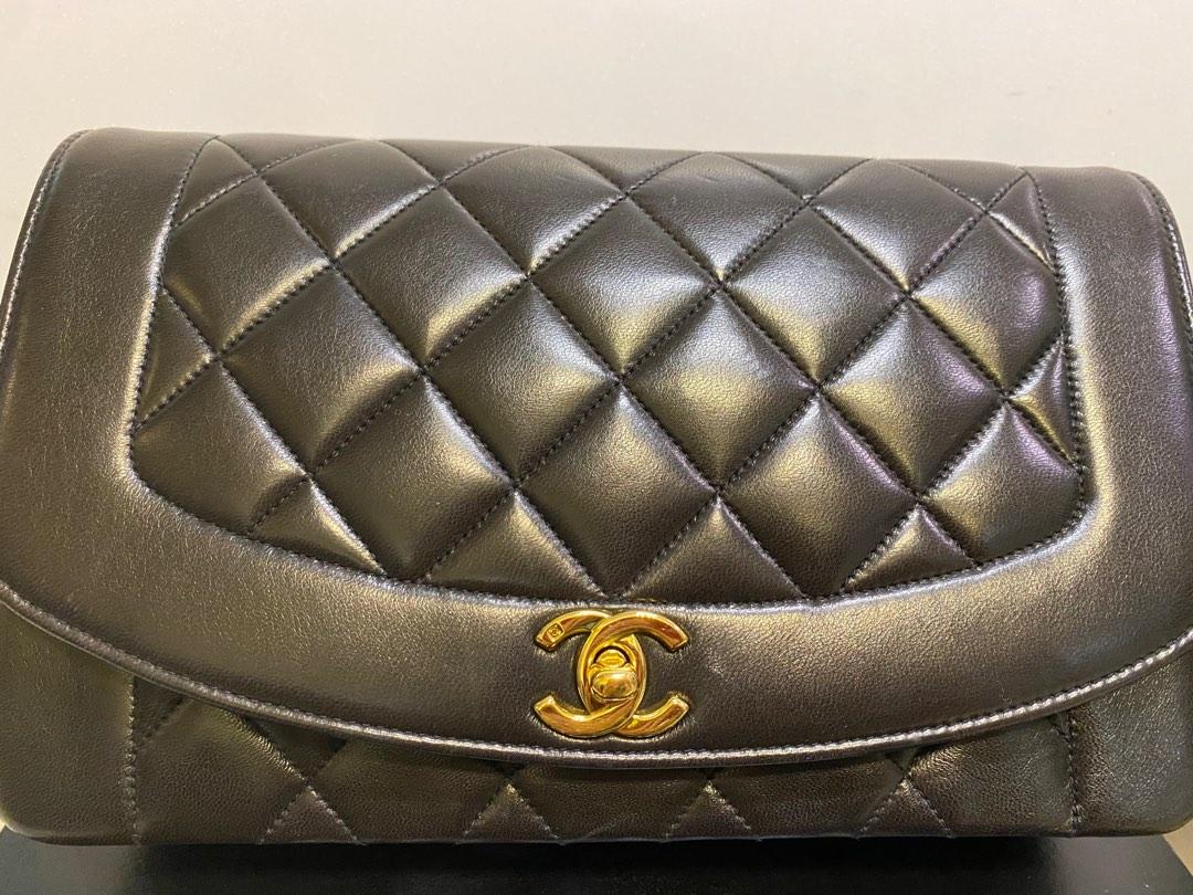 Chanel vintage diana, Luxury, Bags & Wallets on Carousell