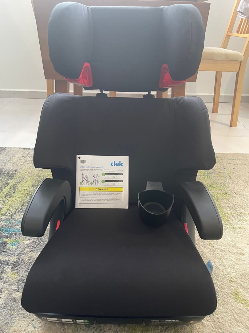 Clek Oobr Full Back booster seat, Babies & Kids, Going Out, Car Seats ...
