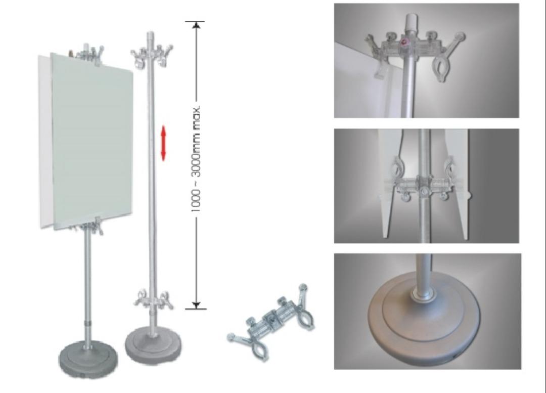 Clip Pole Stand Singapore at Carlos Mcclellan blog