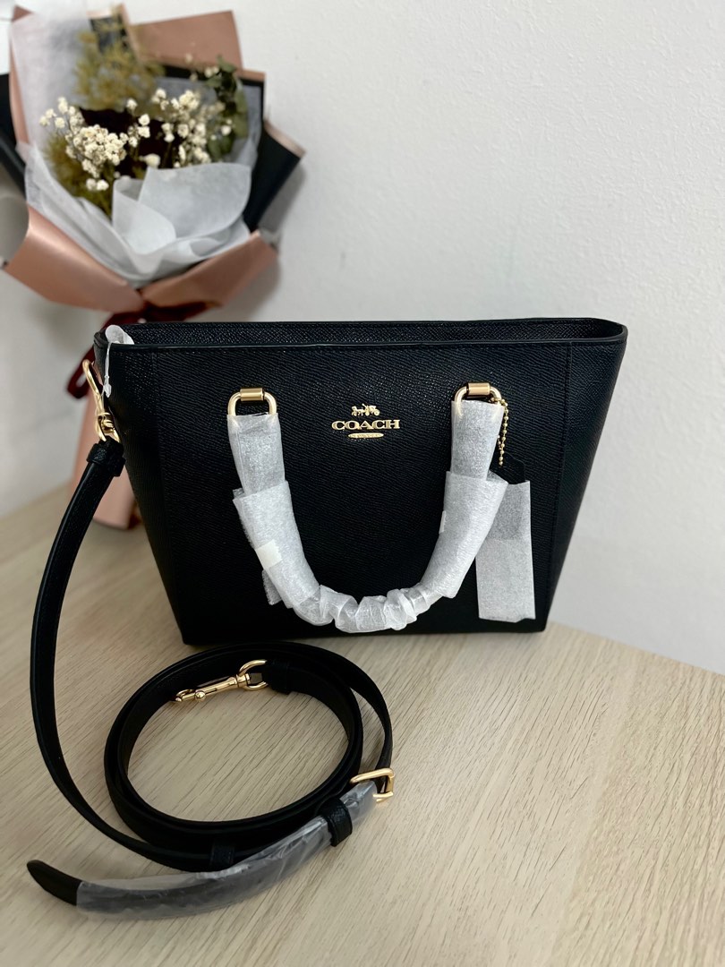 Coach Alice Satchel (Black), Women's Fashion, Bags & Wallets, Cross ...