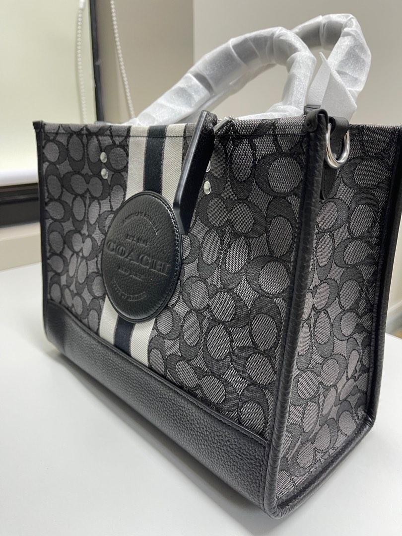 Coach Dempsey 30 In Signature Jacquard, Luxury, Bags & Wallets on Carousell