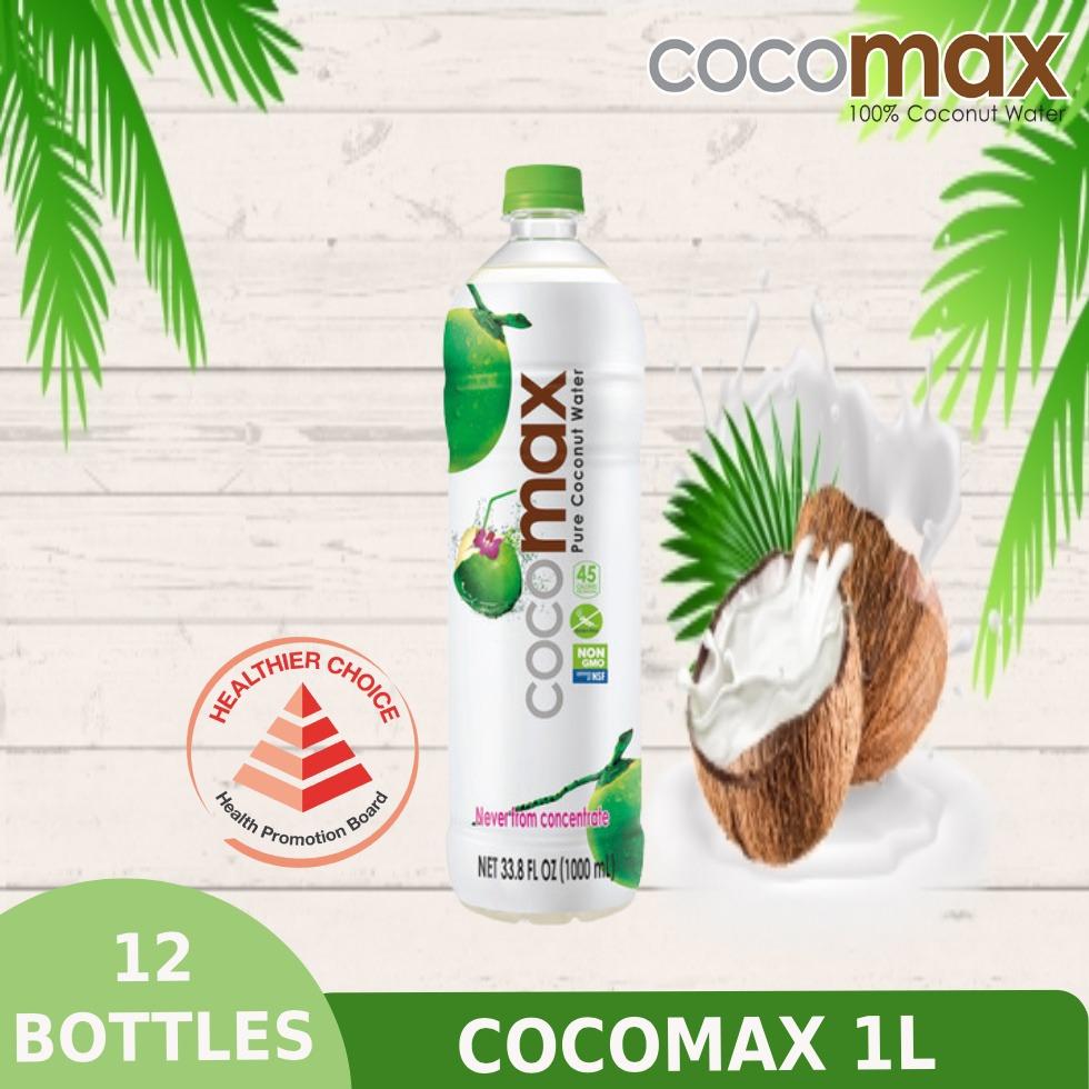 COCOMAX 100% Coconut Water / Carton Sale / 500ml / 1L, Food & Drinks ...