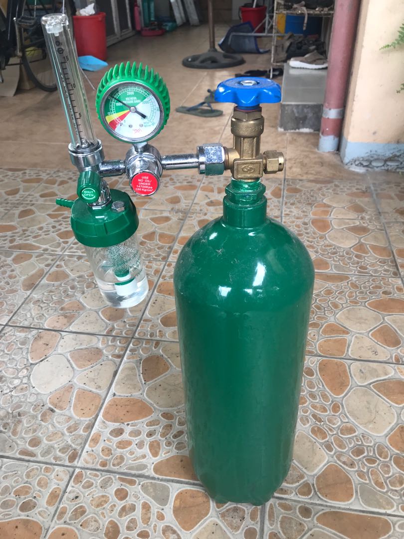 Medical Oxygen with regulator , Health & Nutrition, Medical Supplies ...