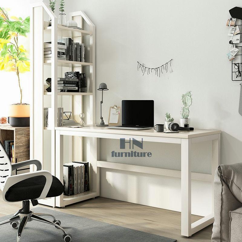 Computer desk with bookcase; Desk and bookshelf ; Writing desk; Study ...