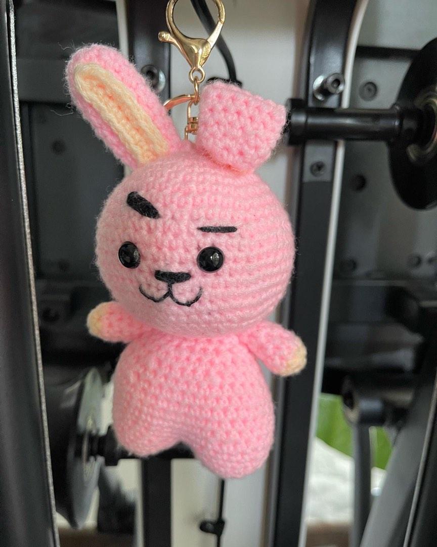 Cooky BT21- Keychain crochet, Hobbies & Toys, Toys & Games on Carousell
