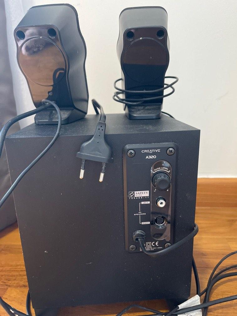Creative A320 speaker- 2.1 with subwoofer, Audio, Other Audio Equipment ...