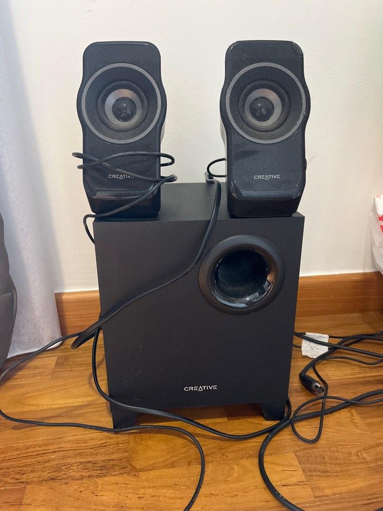 Creative A320 speaker- 2.1 with subwoofer, Audio, Other Audio Equipment ...