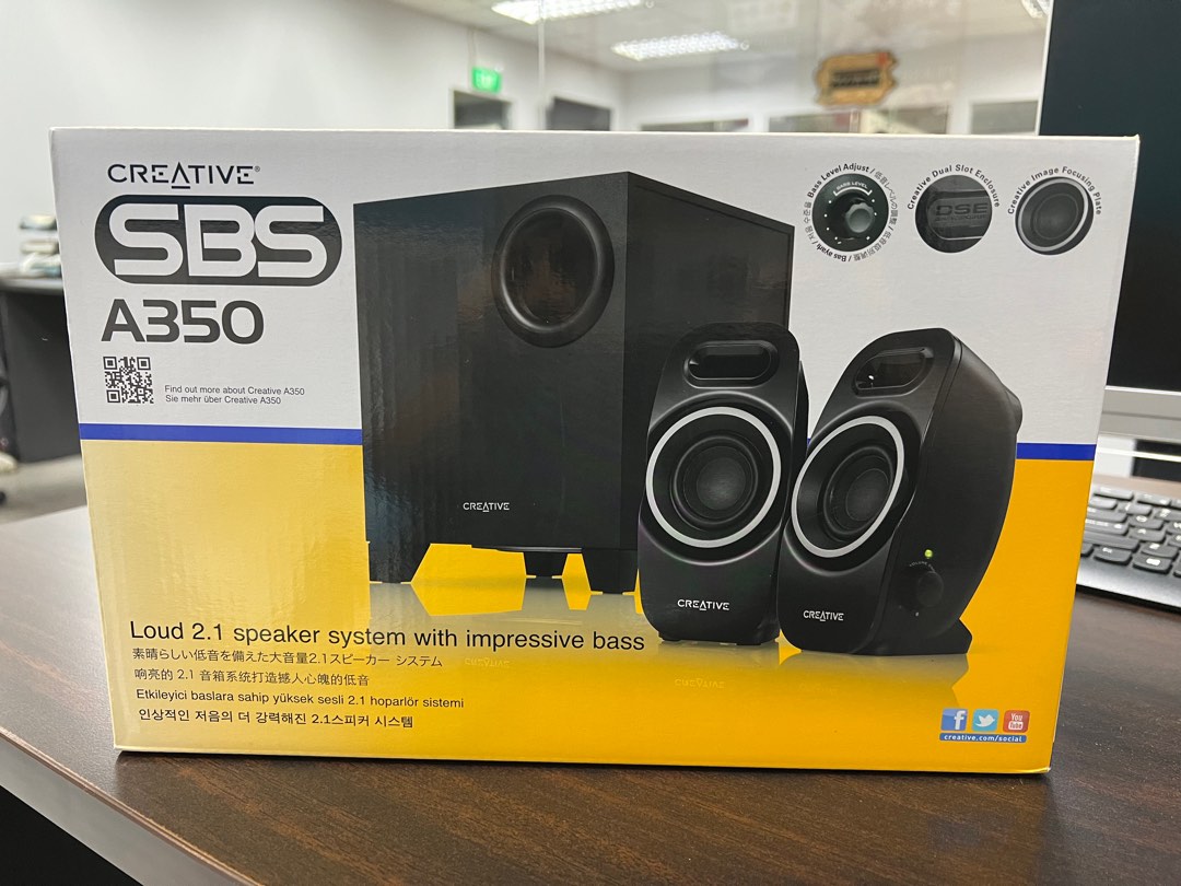 Creative SBS A350, Audio, Soundbars, Speakers & Amplifiers on Carousell
