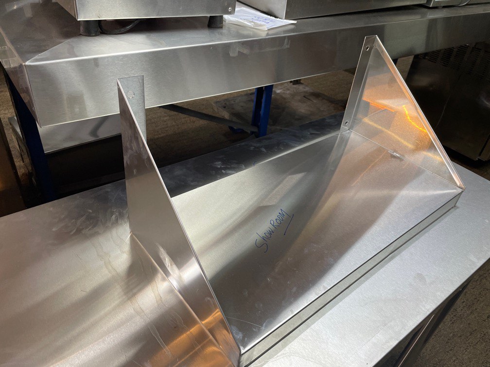 Custom made stainless steel wall shelf, Furniture & Home Living ...