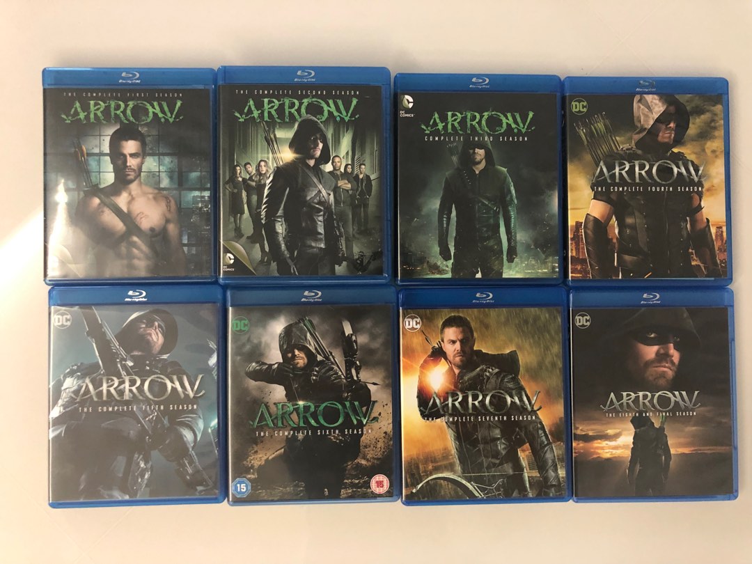 CW Arrow Blu Ray complete series(Season 1-8), TV & Home Appliances, TV ...